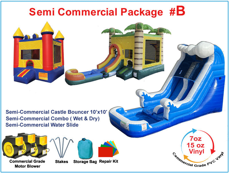 Inflatable Light Commercial Package B – Stars Chairs